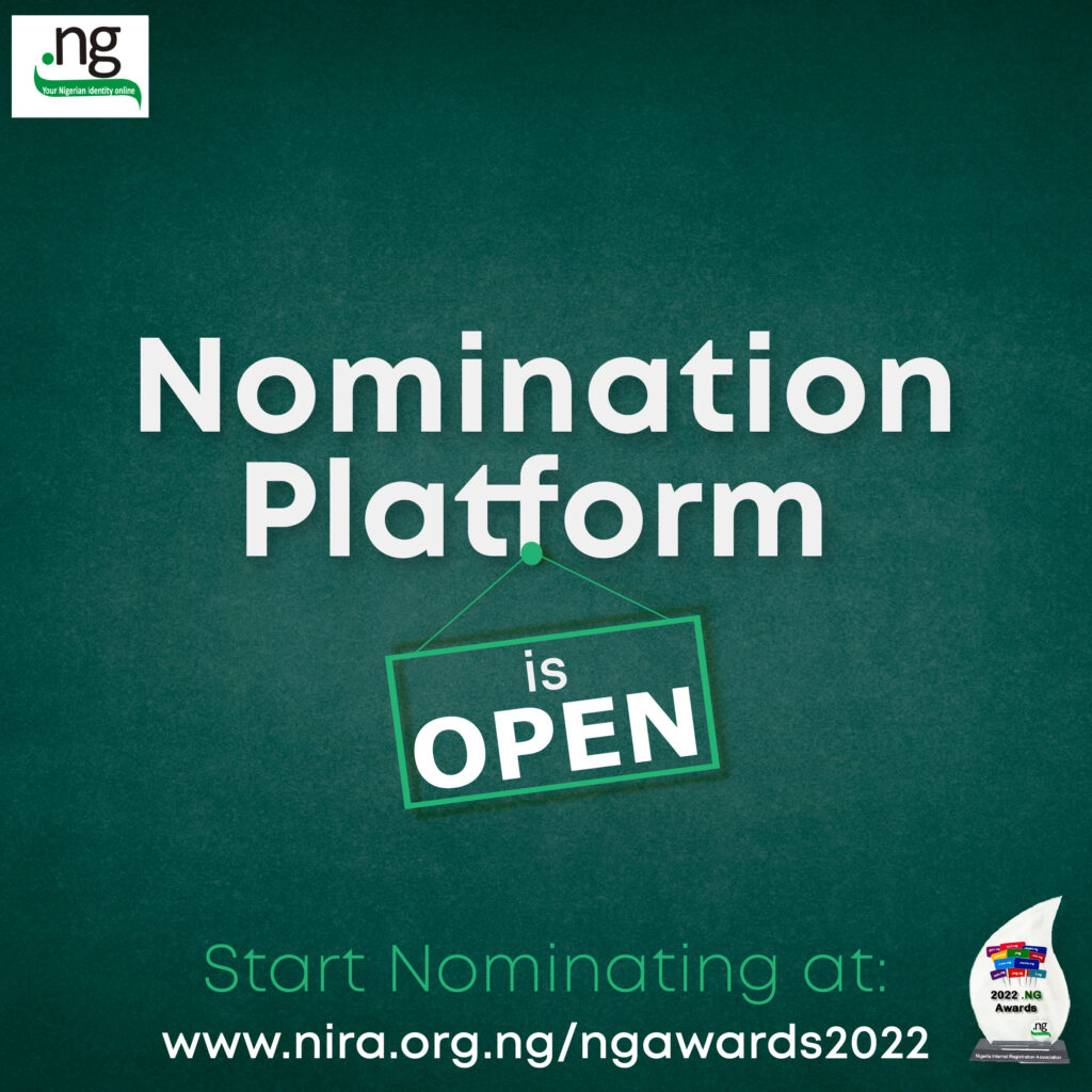 NiRA Opens Nominations for 5th .NG Awards - NiRA (.ng) Website